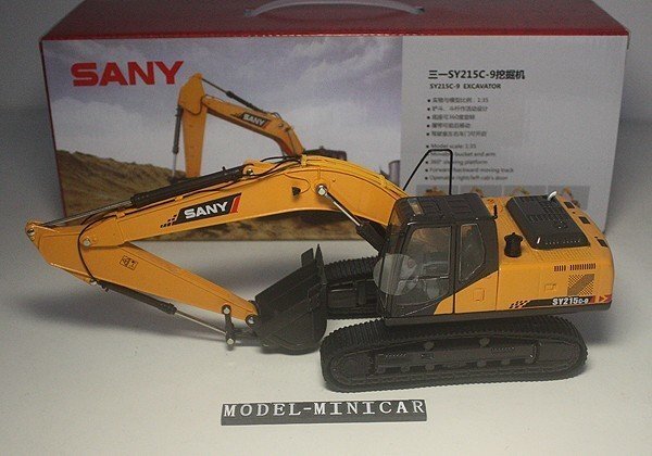 Yahoo!オークション - SANY 1/35 Excavator 掘削機 SY215C-9 作業車