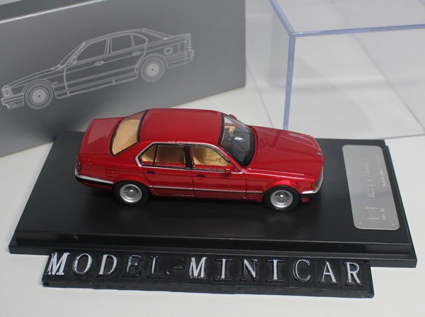 Yahoo!オークション - 入手困難 限定品 DCM 1/64 BMW E32 7-Series 赤...