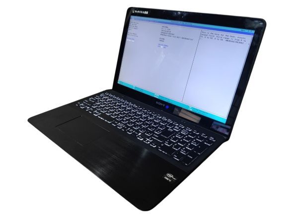 Yahoo!オークション - ジャンクパソコン/SONY SVF15AC1CN/Core i7/タ...