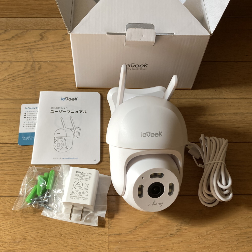 Yahoo!オークション - ieGeek 防犯カメラ IE66 SDカード付き