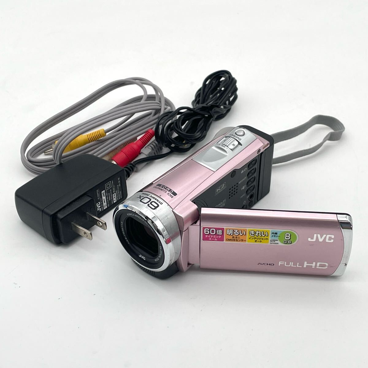 Yahoo!オークション - K JVC GZ-E325-P デジタルビデオカメラ Konica M...