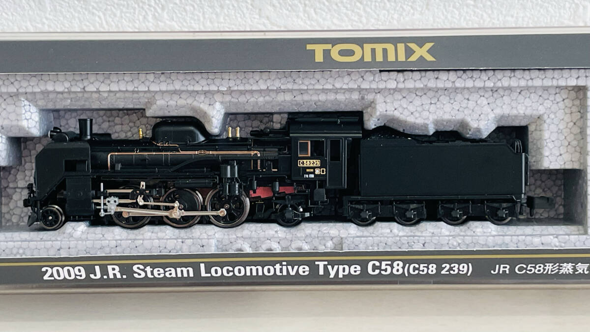 Yahoo!オークション - 1円スタート Nゲージ TOMIX 2009 JR C58形 蒸気...