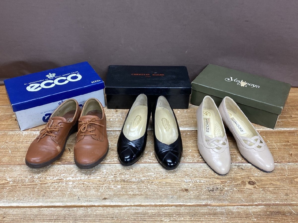 Yahoo!オークション - 【O-8120】エコー ecco SOFT GINZA YOSHINOYA 銀...