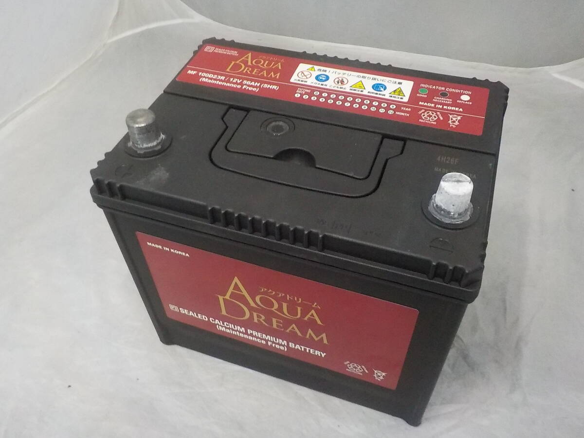 1円 品 100D23R AQUA DREAM 国産車 充電制御車対応バッテリー 互換65D23R/70D23R/75D23R/80D23R/85D23R/90D23R/95D23R ...