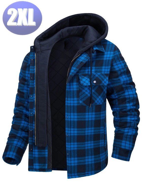 Yahoo!オークション - チェックパーカー カラーD サイズ2XL アウター ...