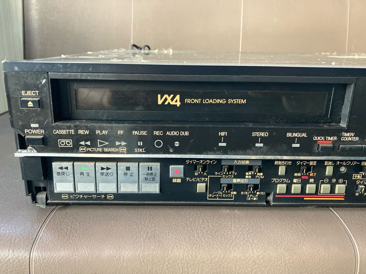 Yahoo!オークション - ジャンク品 東芝カセットVTR A-80HF ビデオテー...