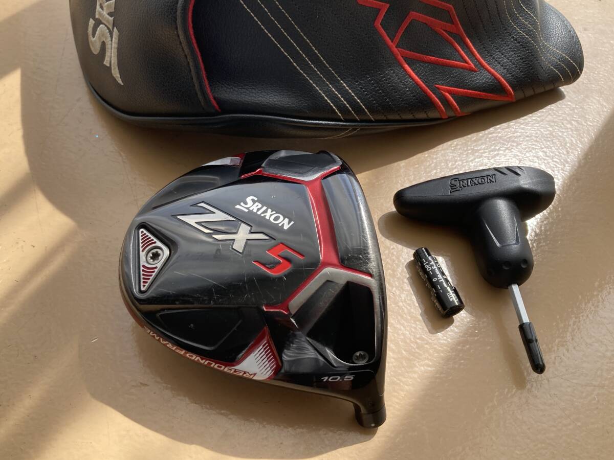 Yahoo!オークション - スリクソン ZX5 10.5° ヘッドカバー＆レンチ・...
