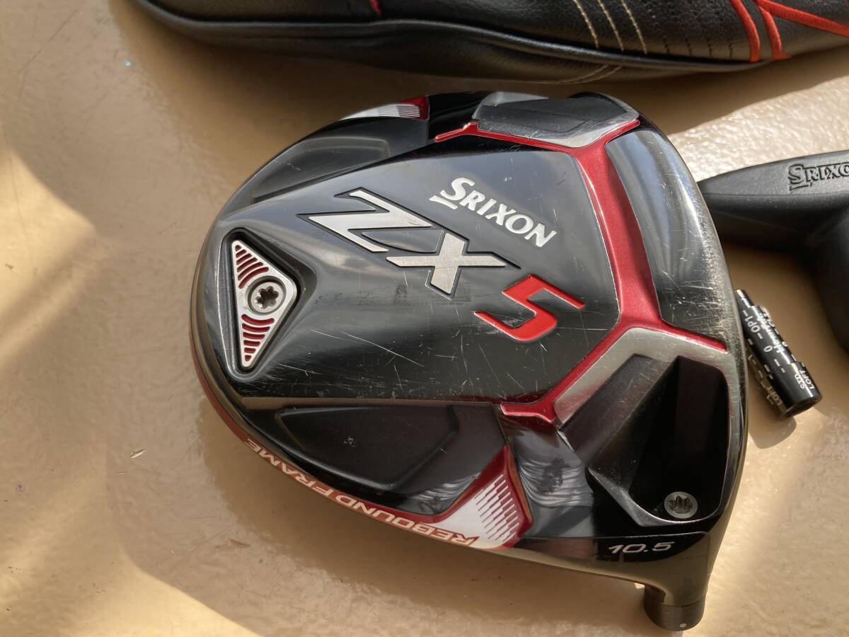 Yahoo!オークション - スリクソン ZX5 10.5° ヘッドカバー＆レンチ・...
