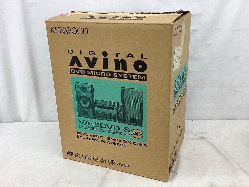 Yahoo!オークション - KENWOOD DVDミニコンポ/DIGITAL Avino/箱付 RMD-...