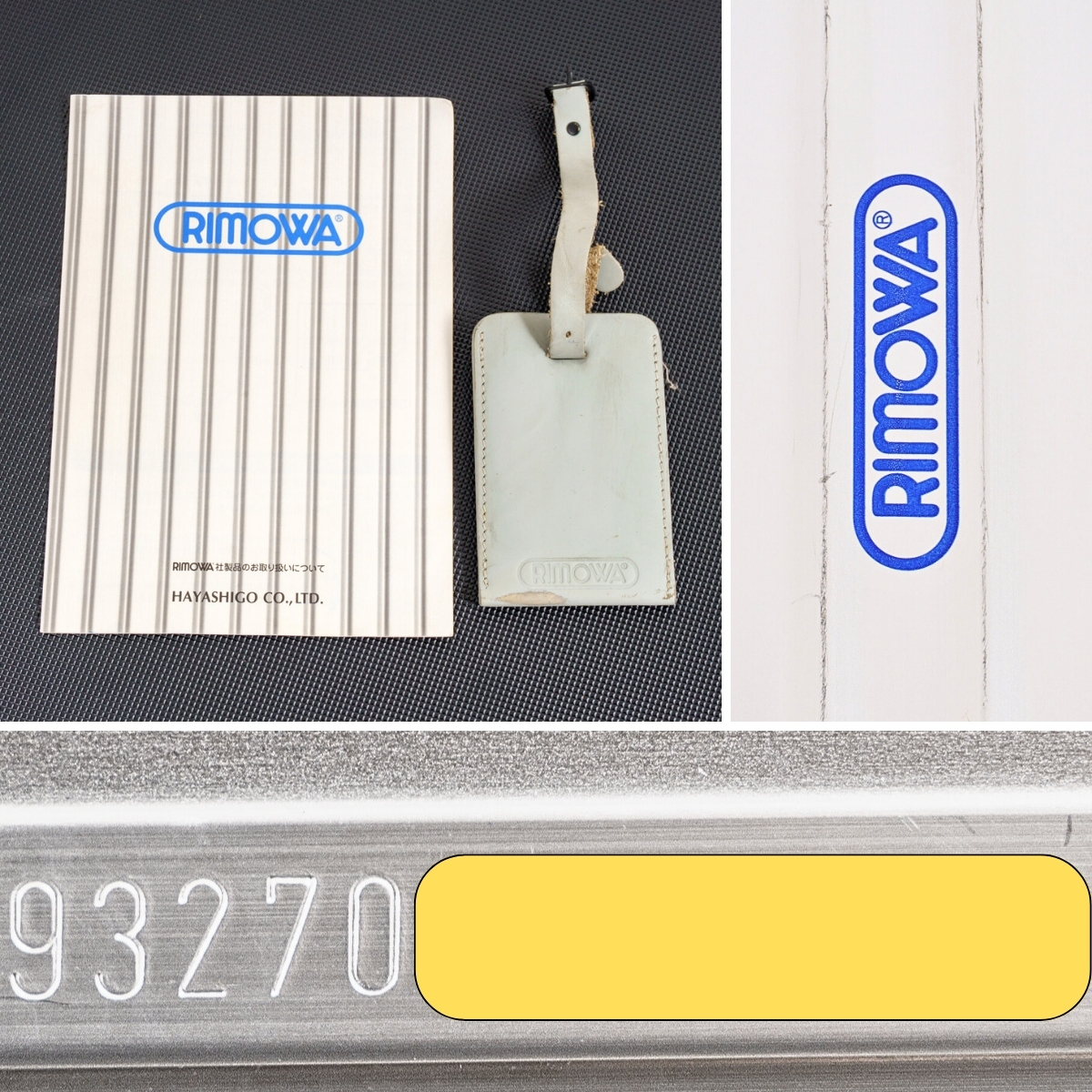 Yahoo!オークション - RIMOWA リモワ TOPAS トパーズ 82L 4輪 TSAロッ...