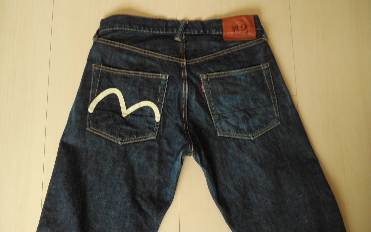 Yahoo!オークション - EVISU no2 lot 2000 w32 L35 中古美品