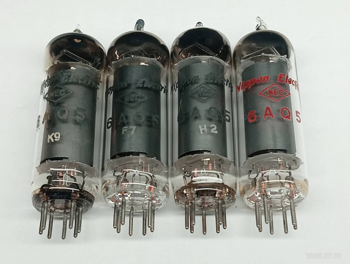 Yahoo!オークション - 6AQ5 NEC TV7試験済み4本 【F 3421】