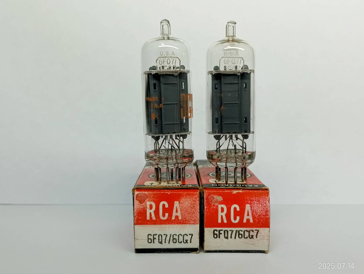 Yahoo!オークション - 6FQ7/6CG7 RCA チェツク済み2本 F 3449