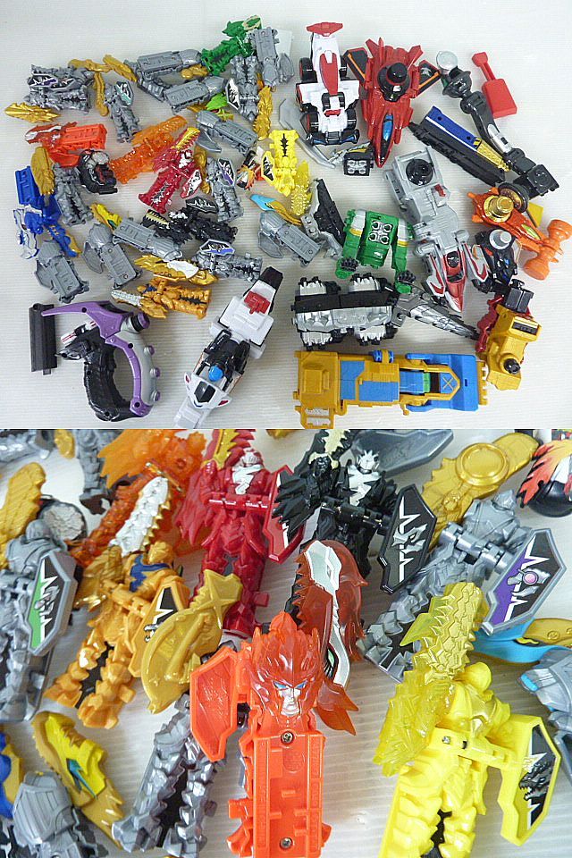 Yahoo!オークション - T102 ジャンク現状品 戦隊 様々 まとめ 約12kg以...