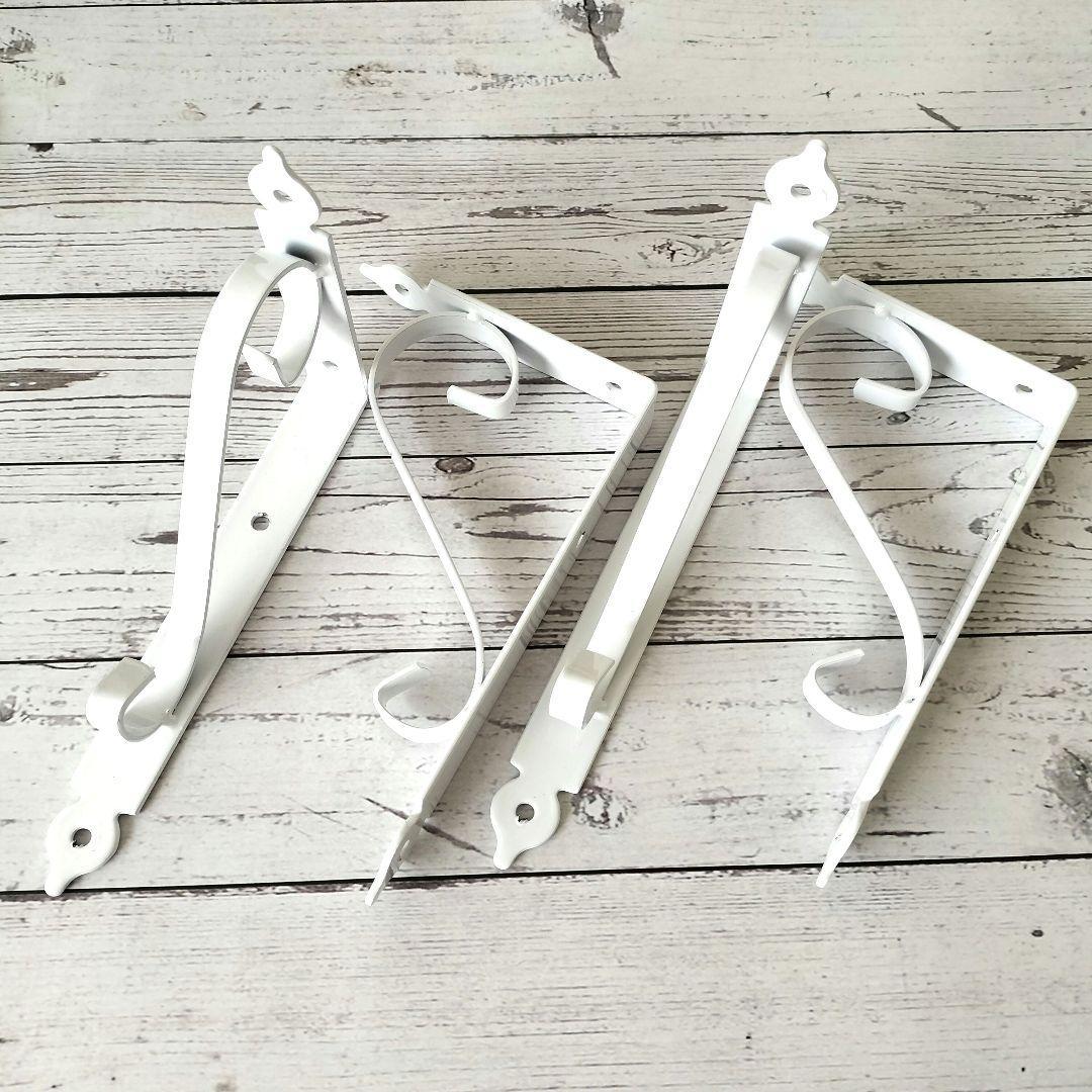 Yahoo!オークション - k037・アンティーク アイアンブラケット 4個セッ...