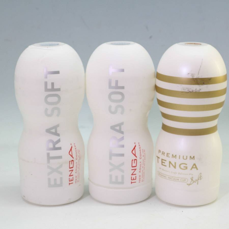 Yahoo!オークション - 新品 PREMIUM TENGA SOFT/TENGA EXTRA SOFT 3本...