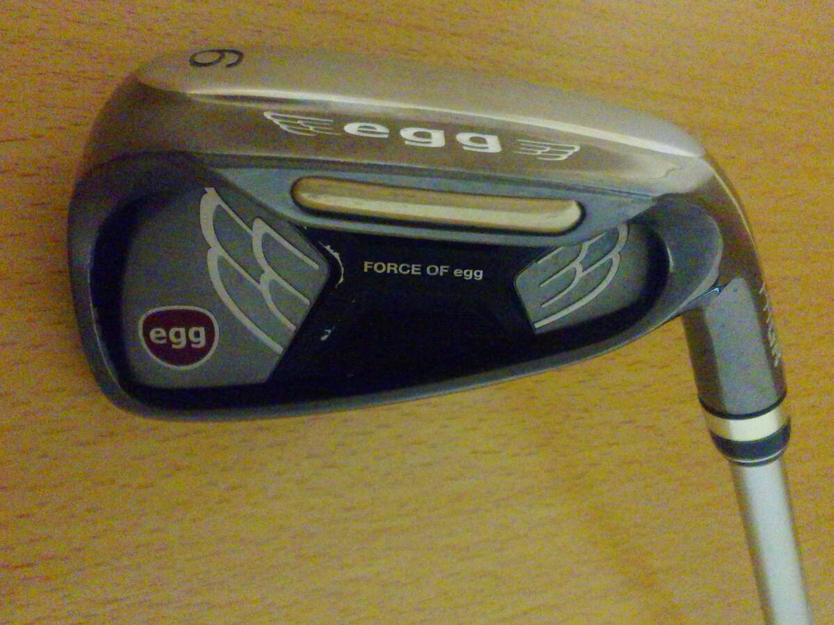 Yahoo!オークション - プロギア PRGR NEW EGG ニューエッグ 赤 6番アイ...