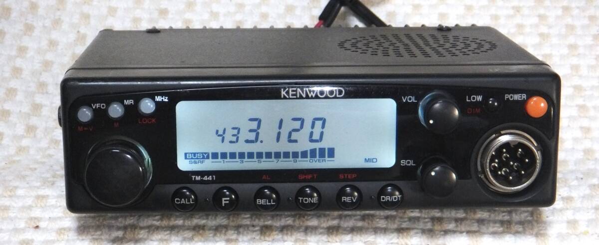 Yahoo!オークション - KENWOOD TM-441 430MHz FM 10W機 (M-2)