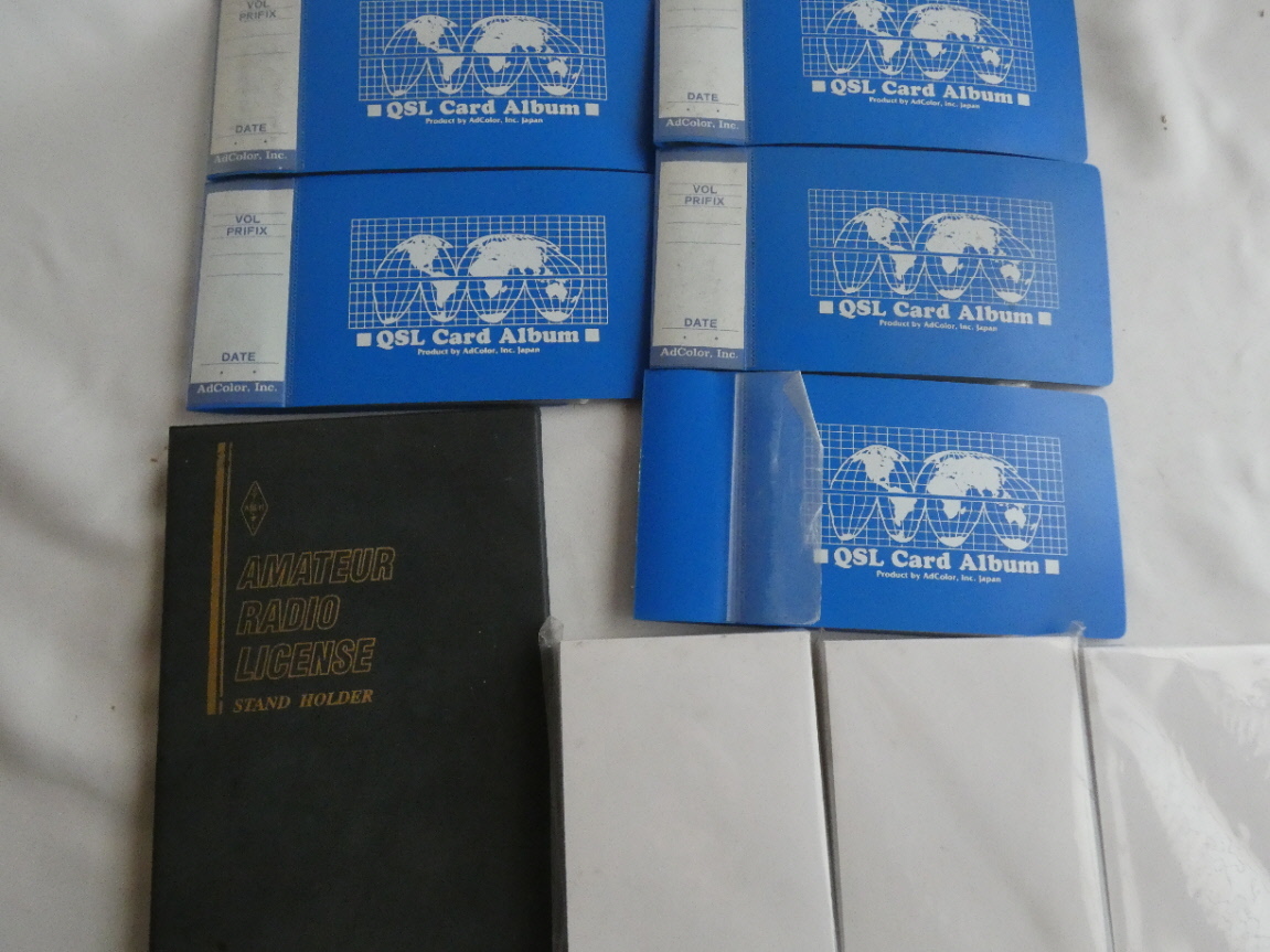 Yahoo!オークション - ライセンスホルダ－・QSLカードアルバム・Q...