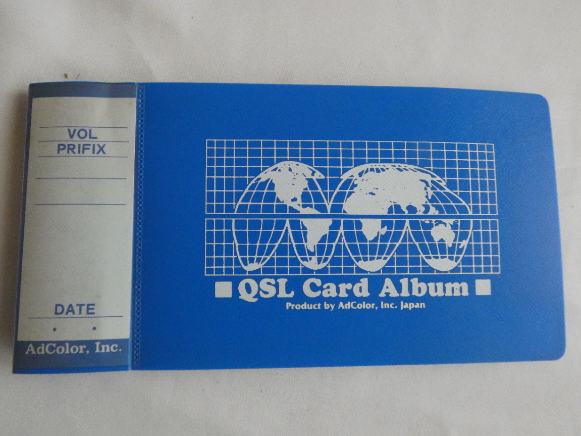 Yahoo!オークション - ライセンスホルダ－・QSLカードアルバム・Q...