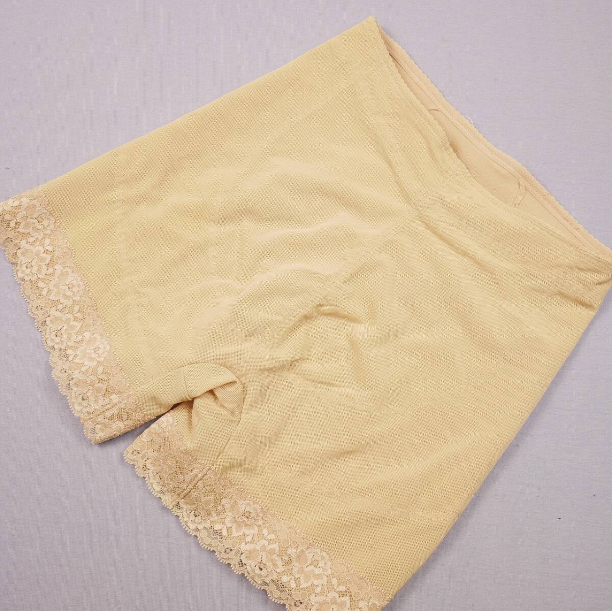 Yahoo!オークション - 5491 ワコールWing 花柄レース ロング丈補正ガー...