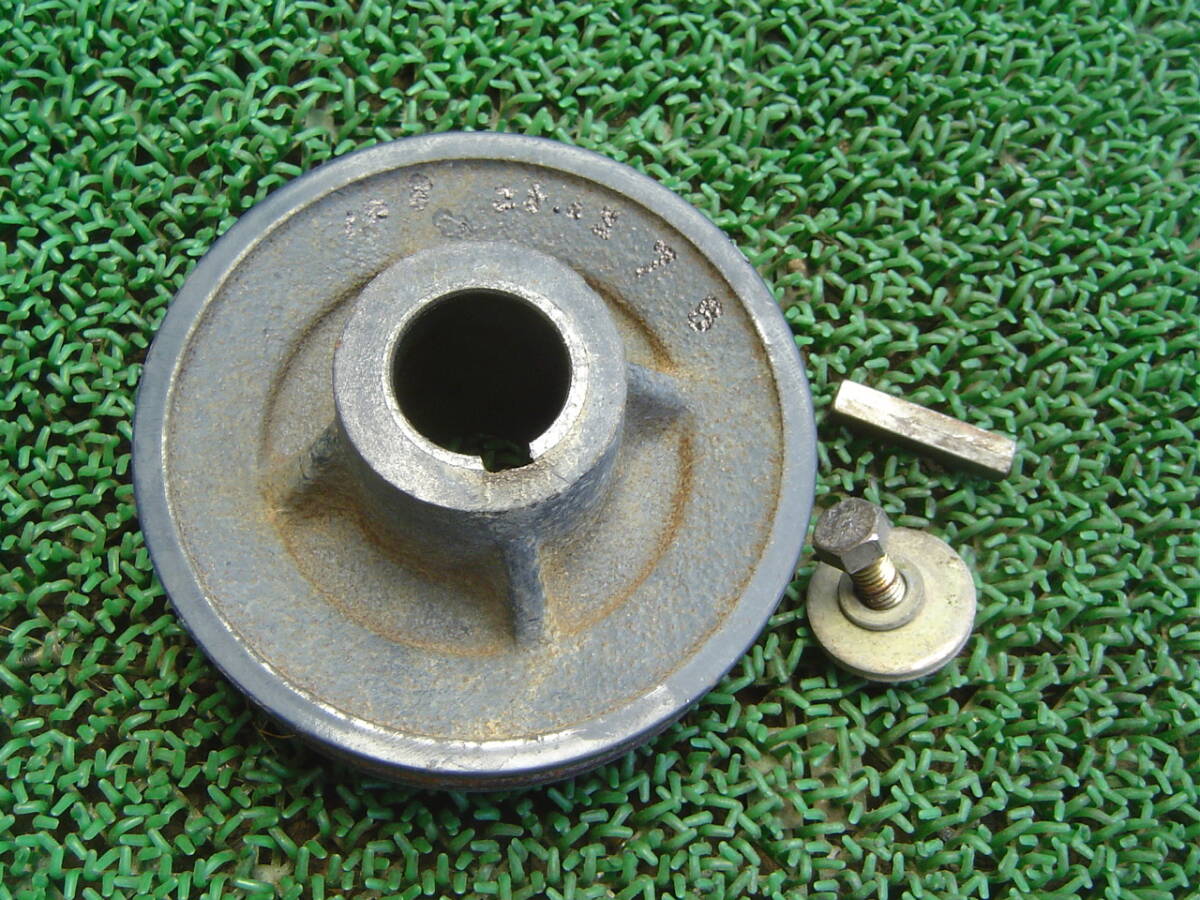 Yahoo!オークション - 60 Vプーリー 直径108mm 軸穴径25mm（25.05mm）...