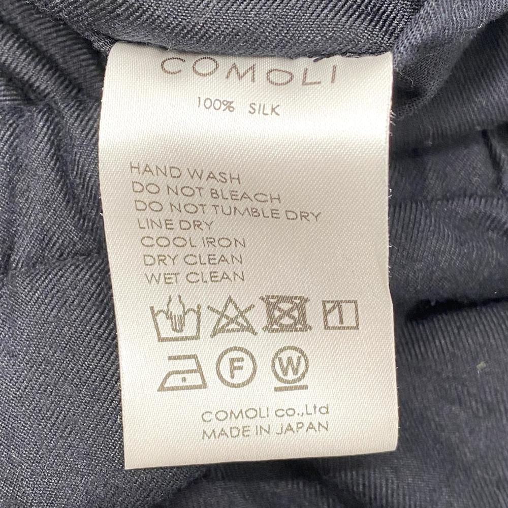 Yahoo!オークション - COMOLI 22SS シルクネルドローストリングパンツ ...