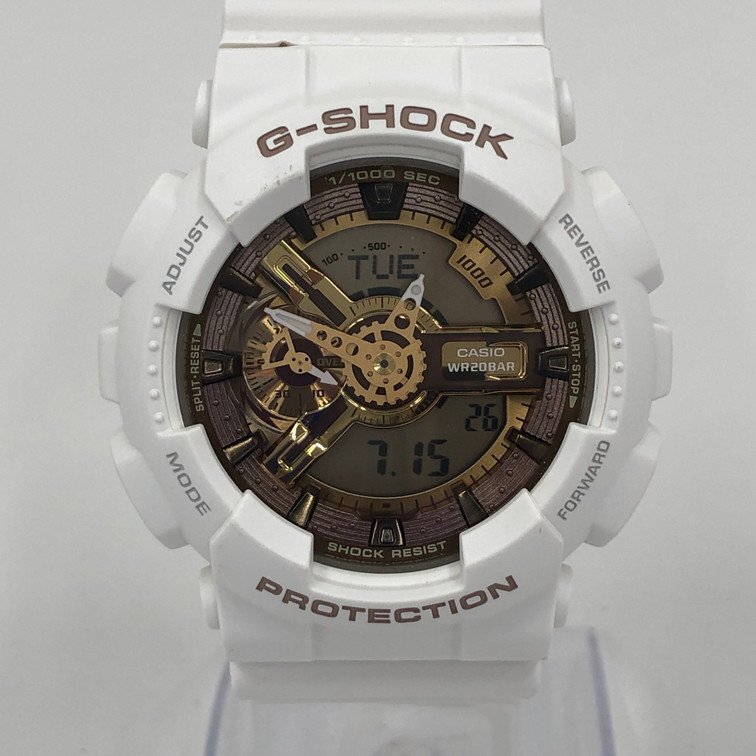 Yahoo!オークション - CASIO カシオ Gショック GA-110LK 5146 SS/ラバ...