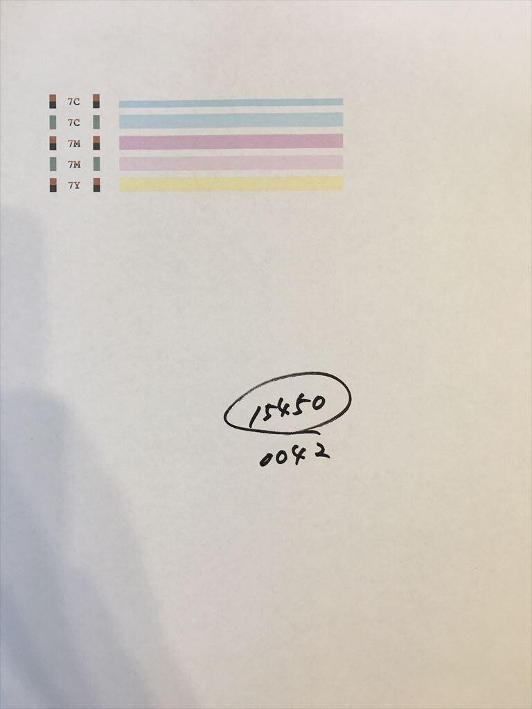 Yahoo!オークション - 【H15450】プリンターヘッド ジャンク 印字確認...