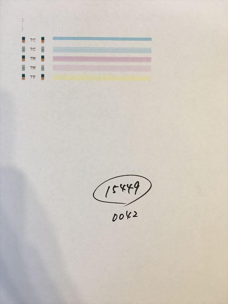 Yahoo!オークション - 【H15449】プリンターヘッド ジャンク 印字確認...