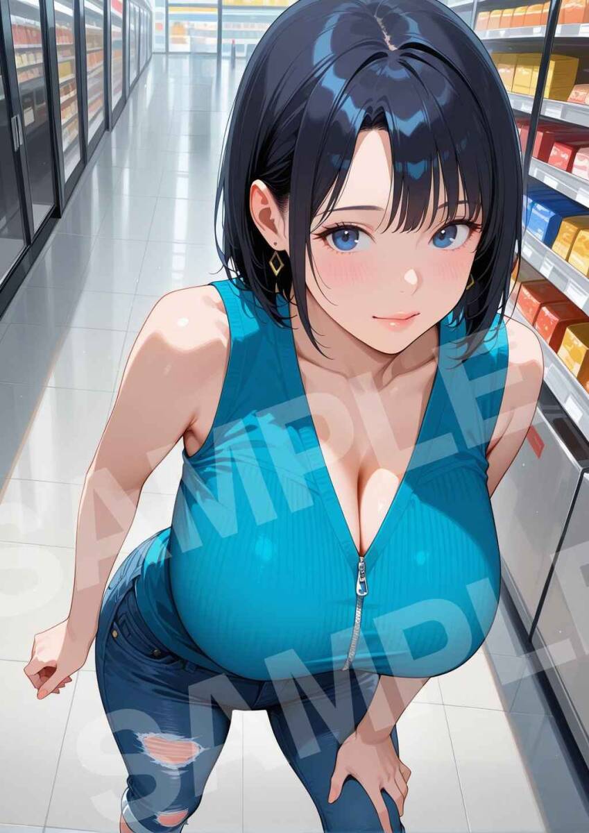 Yahoo!オークション - No.1561_オリジナル 美女 美少女 高画質 A4 一点...