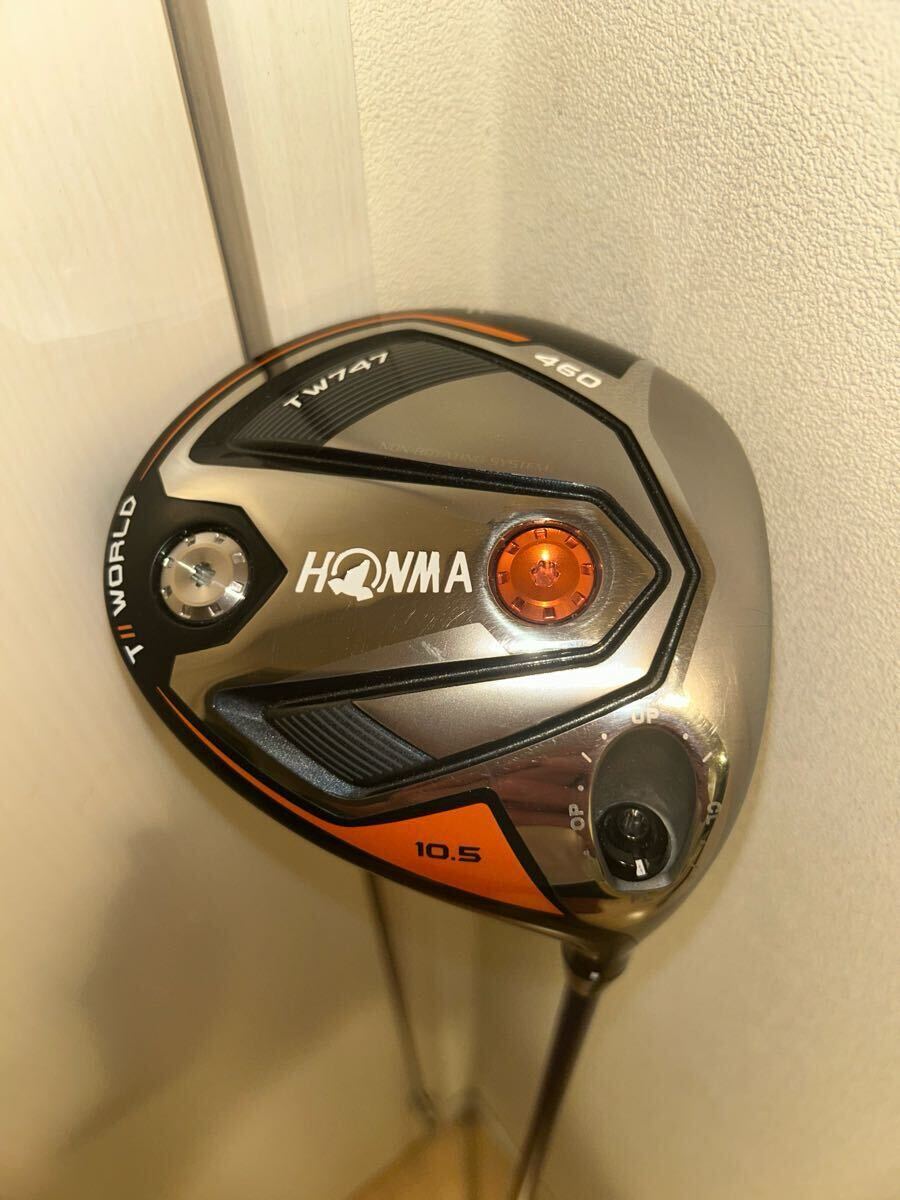 Yahoo!オークション - 概ね美品 ホンマ HONMA TW747 460 ドライバー 1w...