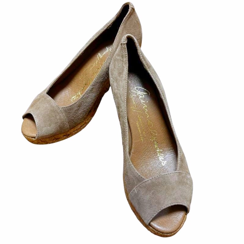 Yahoo!オークション - gaimo ガイモ スペイン スウェードパンプス エス...