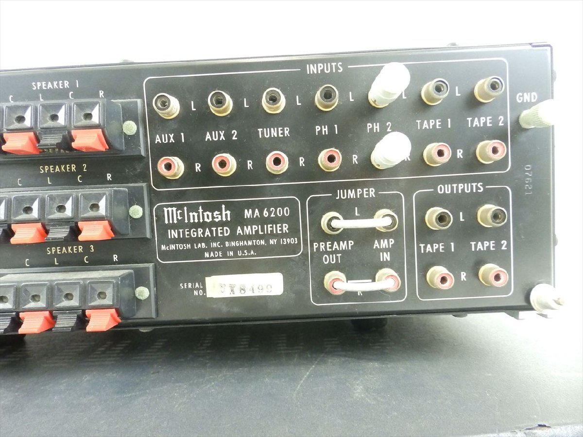 Yahoo!オークション - McIntosh マッキントッシュ MA6200 アンプ 中古...