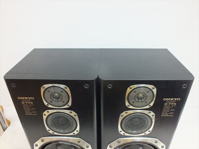 Yahoo!オークション - ONKYO オンキョー D-77X スピーカー 音出しOK ...