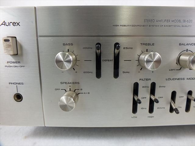 Yahoo!オークション - Aurex オーレックス SB-620 アンプ 中古 現状品...