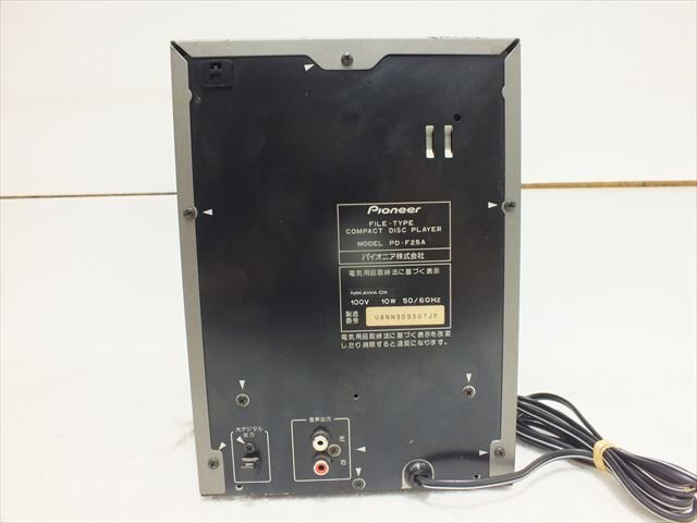 Yahoo!オークション - PIONEER パイオニア PD-F25A CDプレーヤ 中古 ...