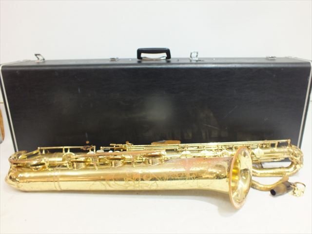 Yahoo!オークション - YAMAHA ヤマハ YBS-61 バリトンサックス 中古 ...