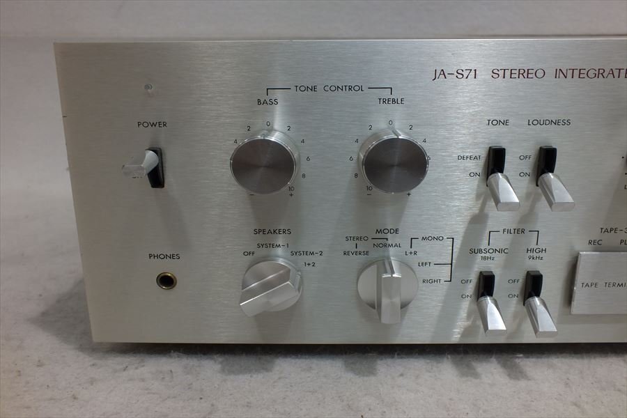 Yahoo!オークション - Victor ビクター JA-S71 アンプ 中古 現状品 25...