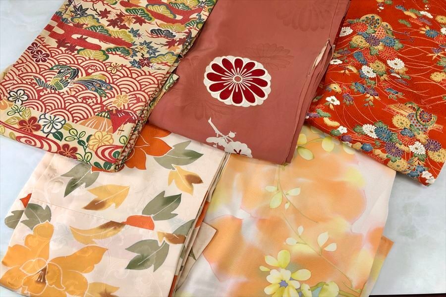 Yahoo!オークション - 中古着物 着物 まとめ売り20点 総柄 若向き 京...