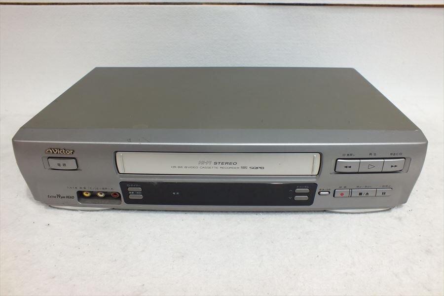 Yahoo!オークション - Victor ビクター HR-B8 ビデオデッキ VHS 中古 ...