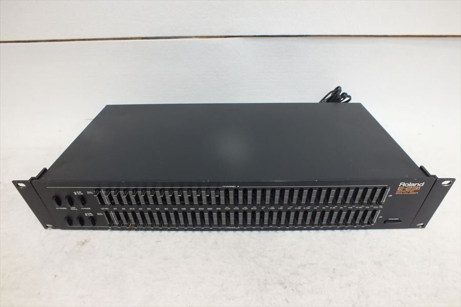 Yahoo!オークション - Roland ローランド E-231 イコライザー 音出し...