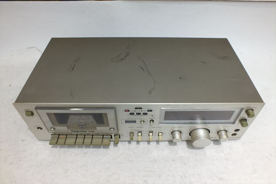 Yahoo!オークション - Technics テクニクス RS-M63 カセットデッキ 音...