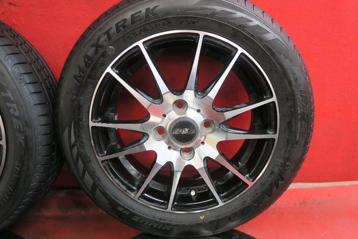 Yahoo!オークション - 【SR02】セット 4本 B.S.J 14×4.5J 4穴 PCD 10...