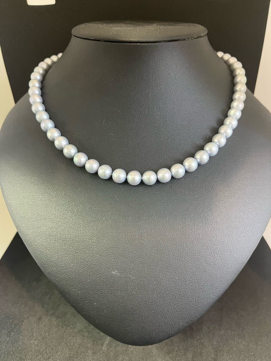 Yahoo!オークション - 真珠 パール ネックレス SILVER 刻印あり 37.7g