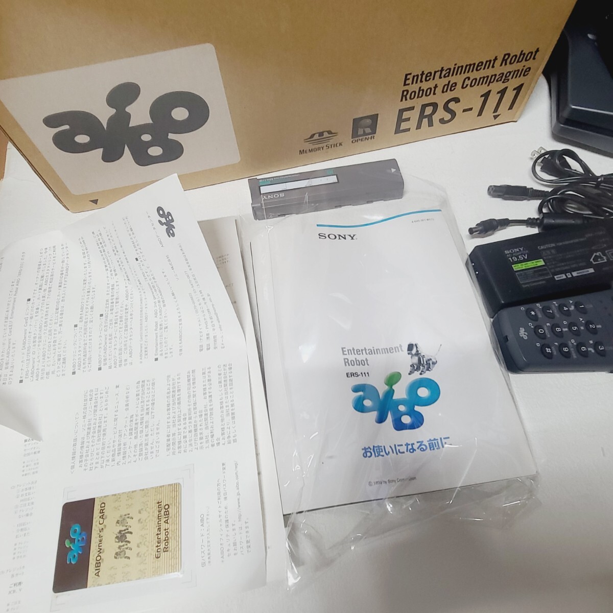 Yahoo!オークション - 0701 ソニー SONY Aibo アイボ ERS-111 バーチャ...