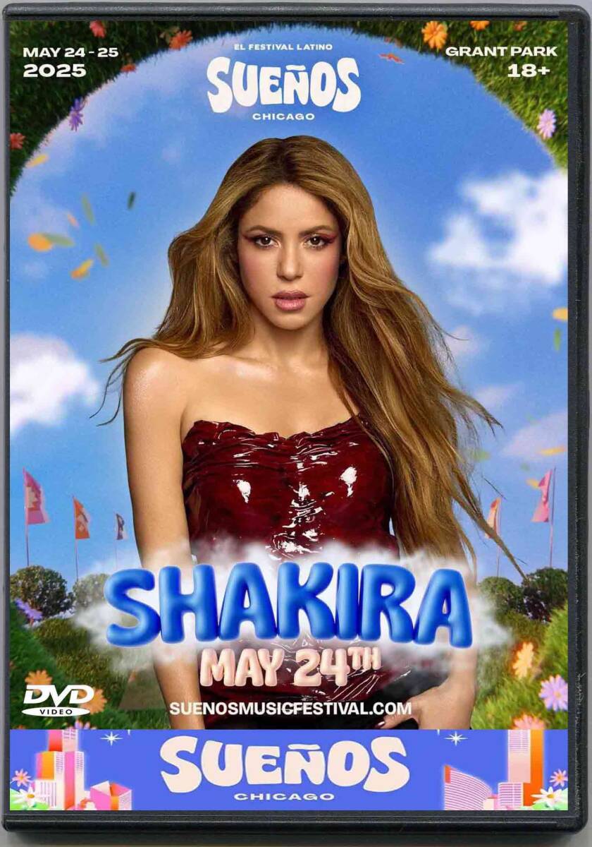 Yahoo!オークション - シャキーラ⑨ 2025 Suenos Festival Shakira DVD