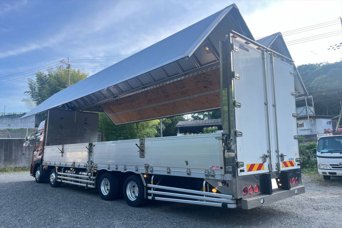 Yahoo!オークション - 動画有 売り切り 車検付 H27年 UD クオン アルミ...