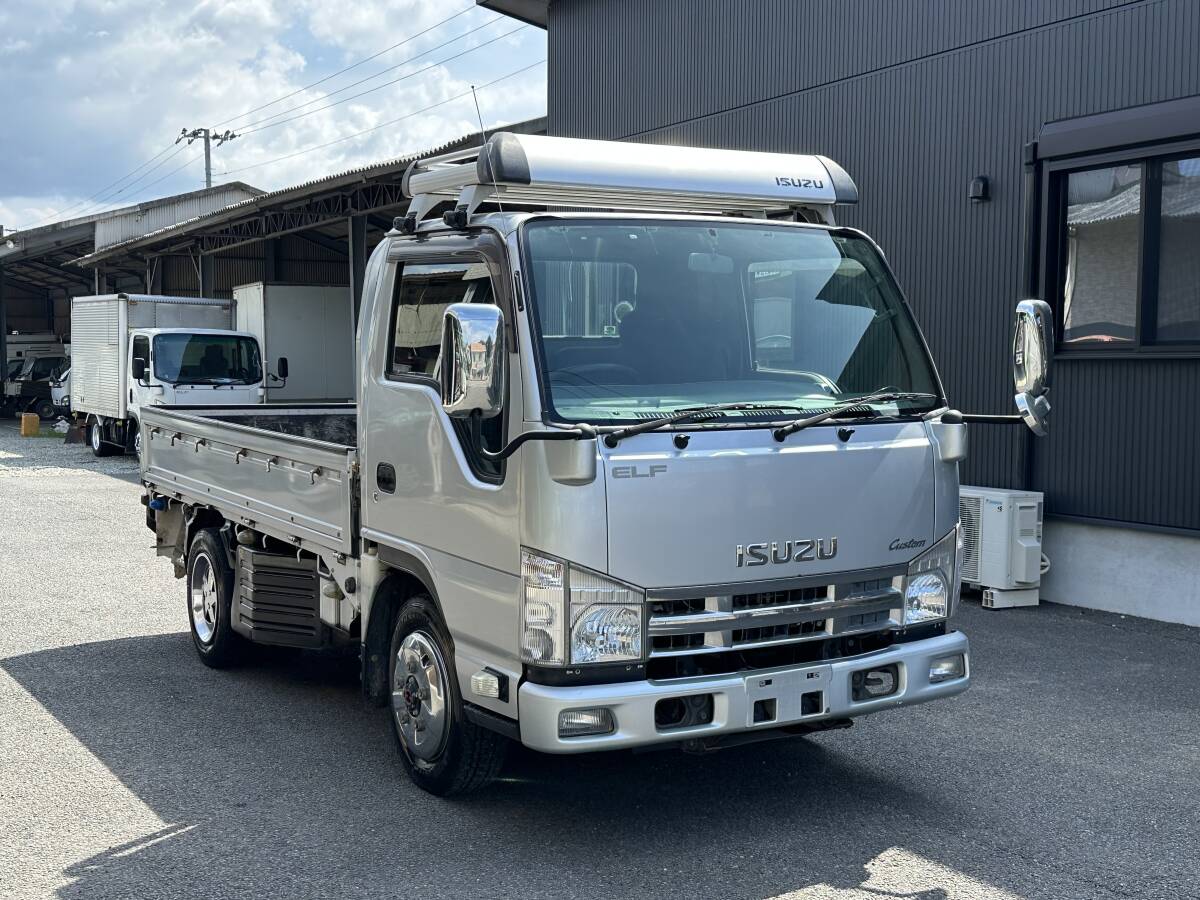 Yahoo!オークション - 動画有 売り切り H24年 いすゞ エルフ ELF カス...