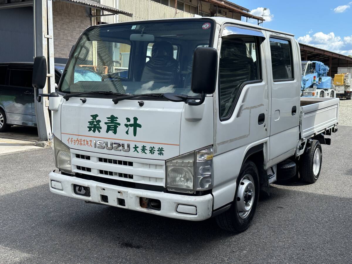 Yahoo!オークション - 動画有 売り切り H20年 いすゞ エルフ ELF Wキャ...